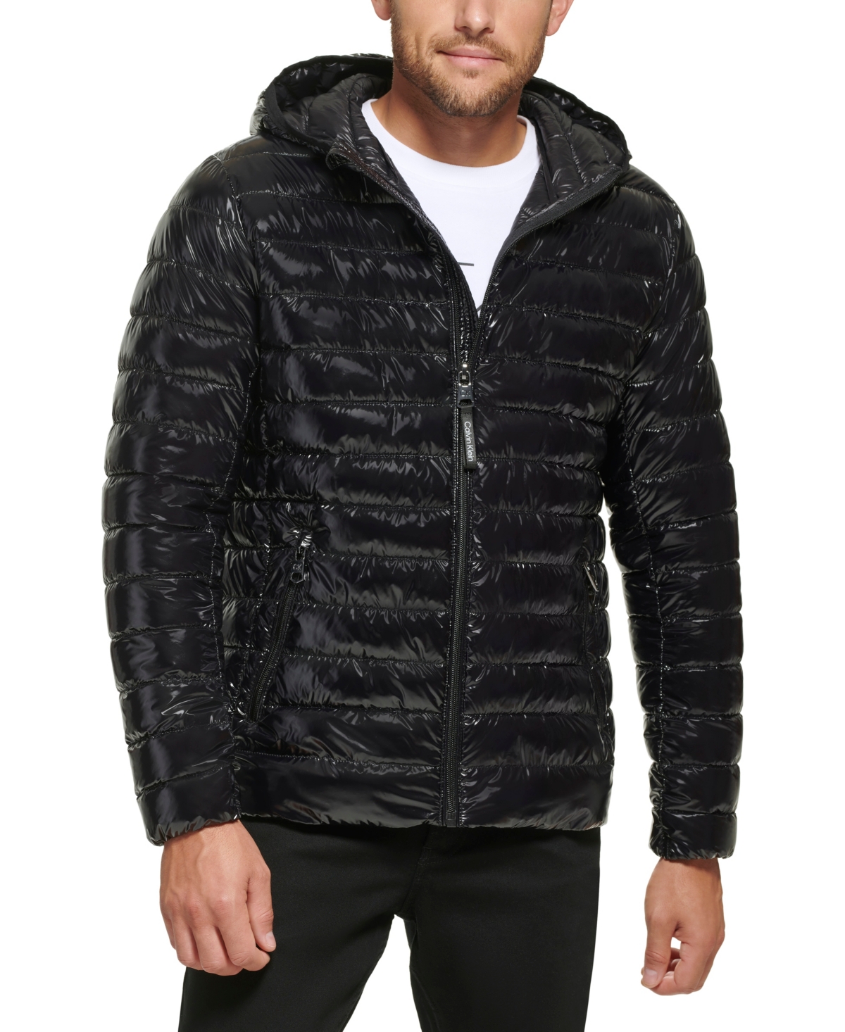 Click here for Calvin Klein Mens Hooded & Quilted Packable Jacket... prices
