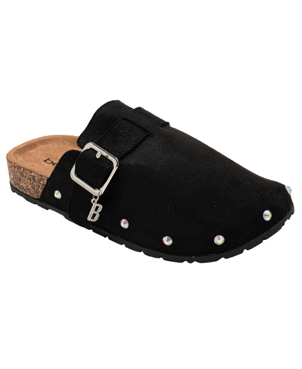 Click here for Bebe Girls 1-13 Buckled Details Slip-On Shimmer Cl... prices