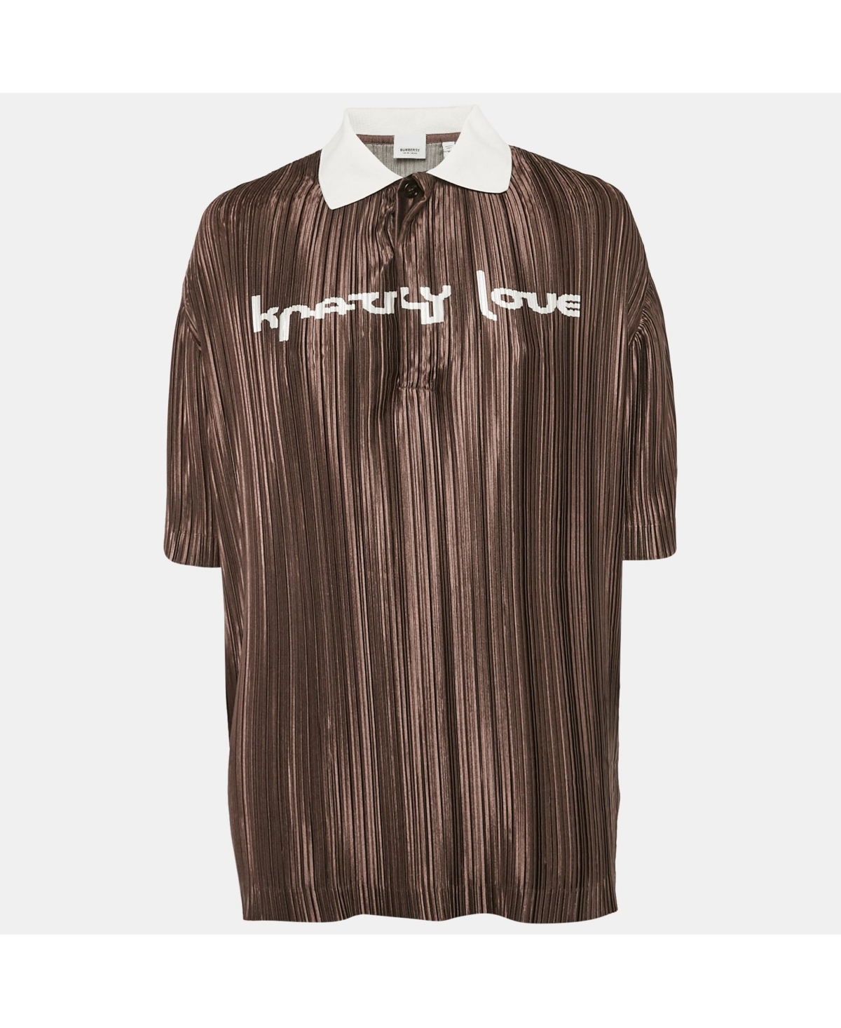 Click here for Pre-Owned Burberry Womens Beige Silk Buttoned A-Li... prices