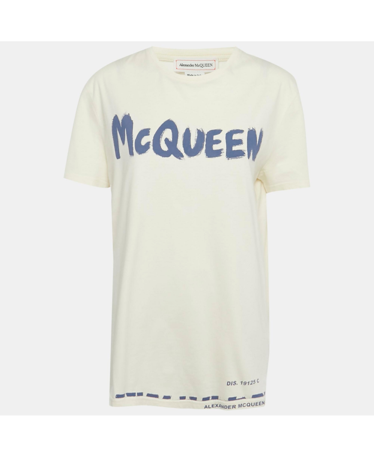 Click here for Pre-Owned Alexander Mcqueen Womens Logo Print Jers... prices