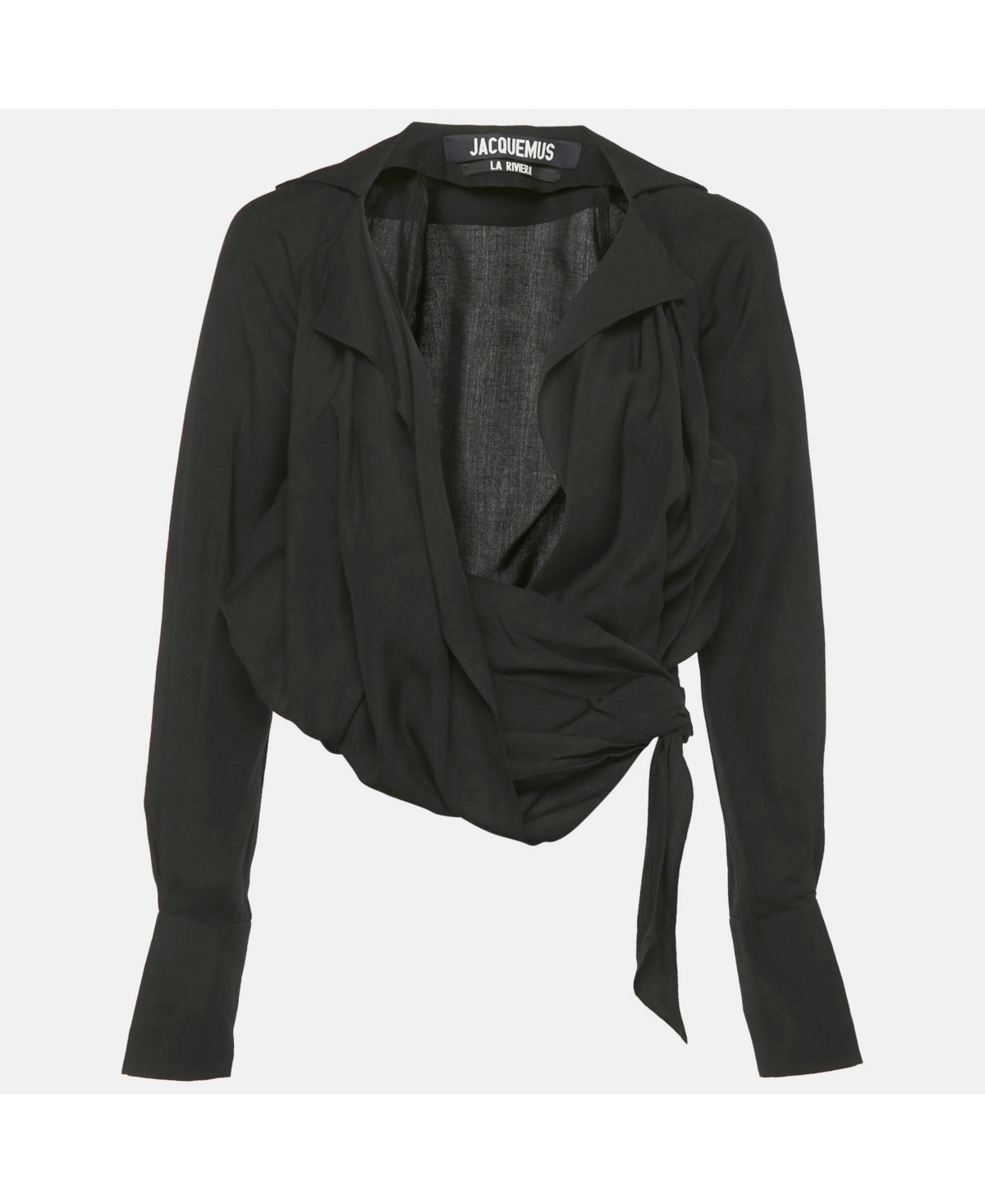 Click here for Pre-Owned Jacquemus Womens La Riviera Tie Detail W... prices