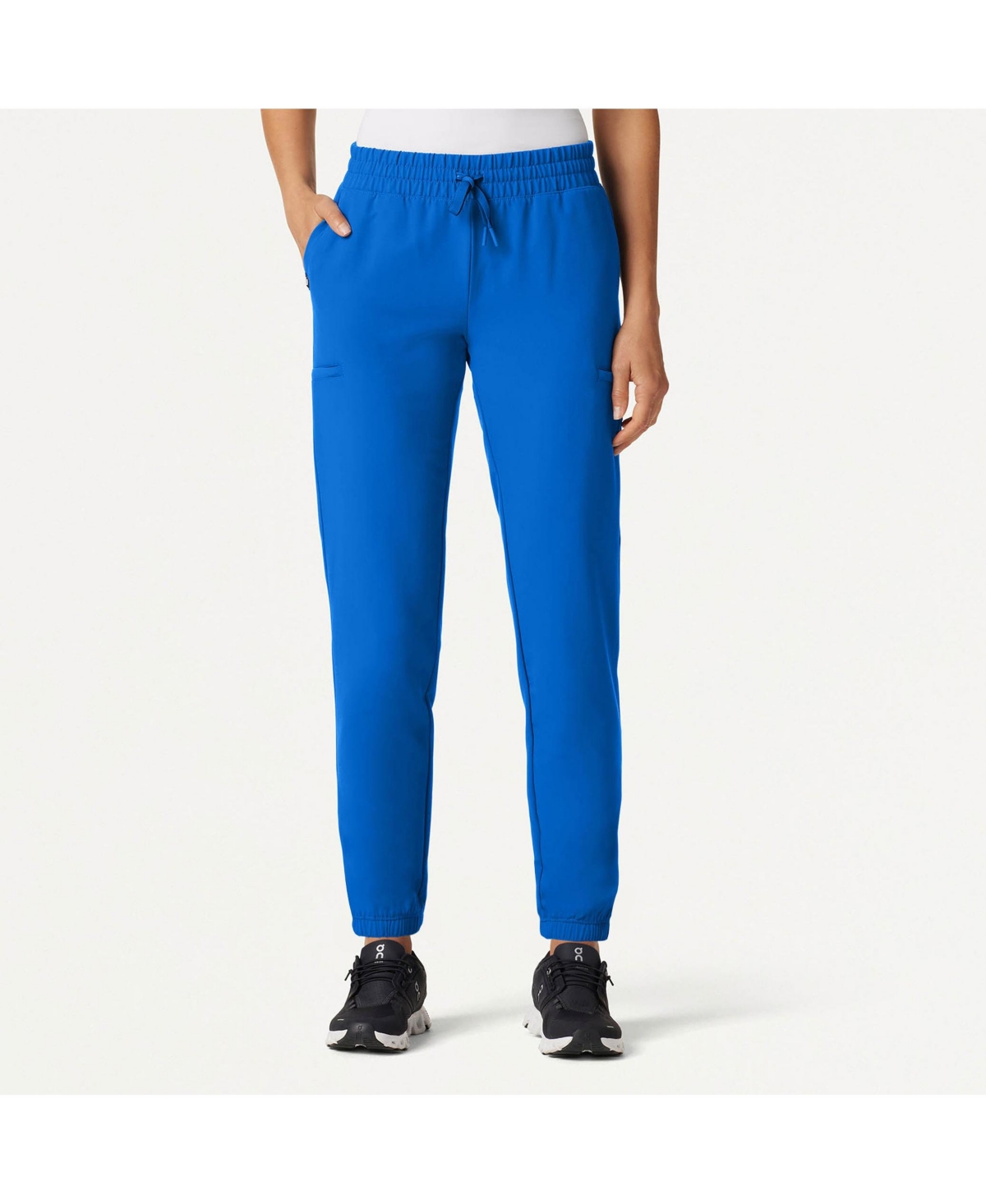 Click here for Jaanuu Petite Jace 7-Pocket Skinny Scrub Jogger -... prices