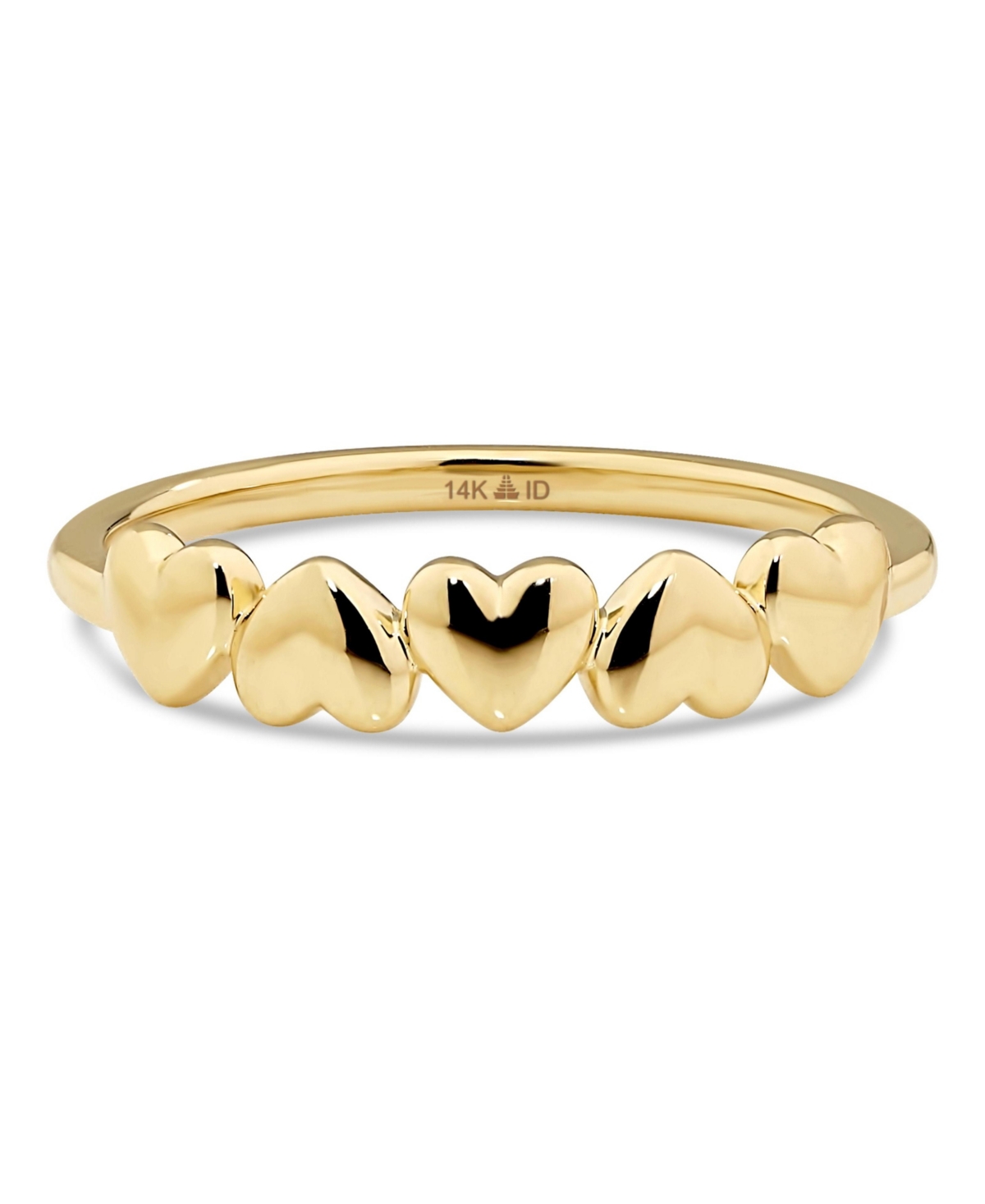 Click here for Devata Sweet Heart Ring in 14K Gold  Size 6  appro... prices