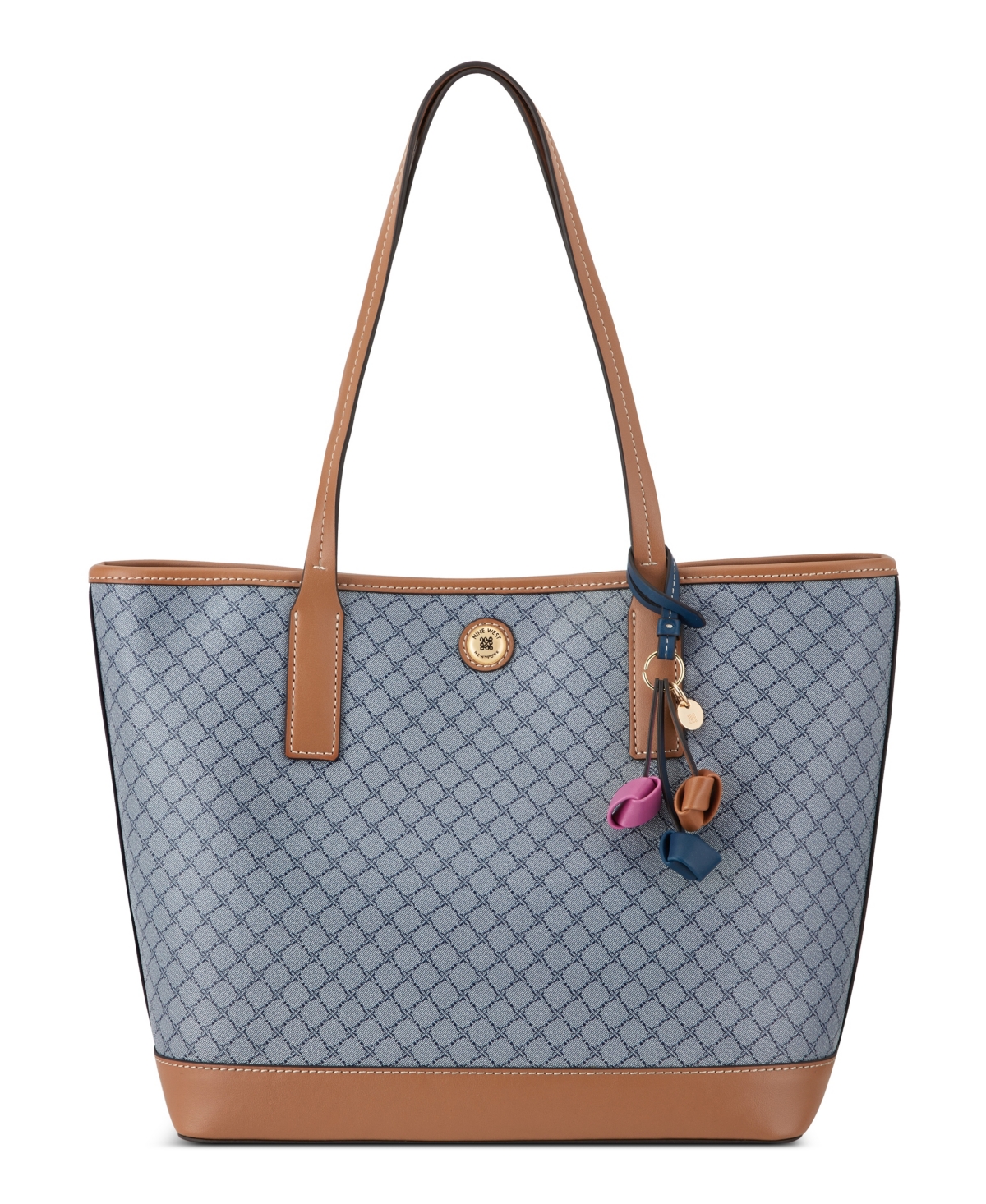 Click here for Nine West Womens Talley 2 in 1 Tote Bag - Chambray... prices