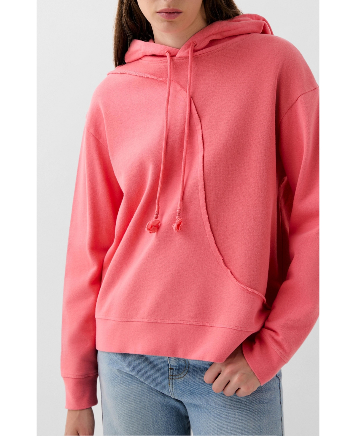 Click here for Scalpers Womens Waves Hoodie Sweater - Coral prices