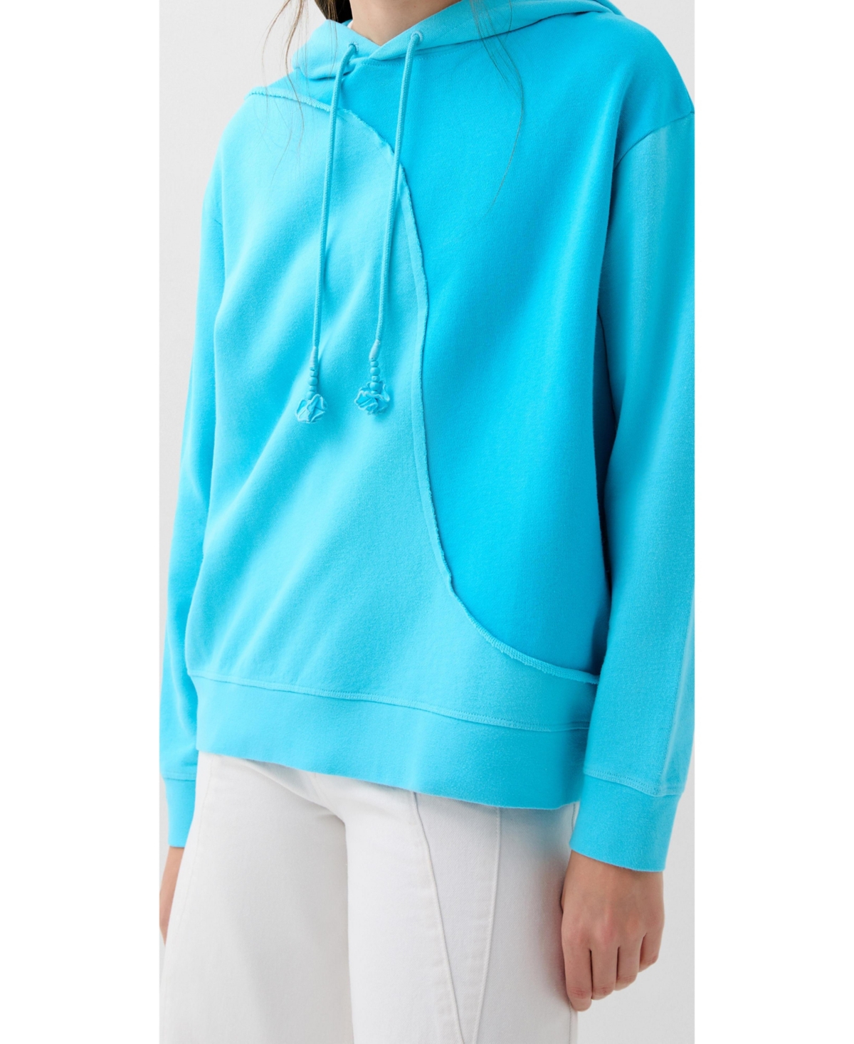 Click here for Scalpers Womens Waves Hoodie Sweater - Turquoise/a... prices