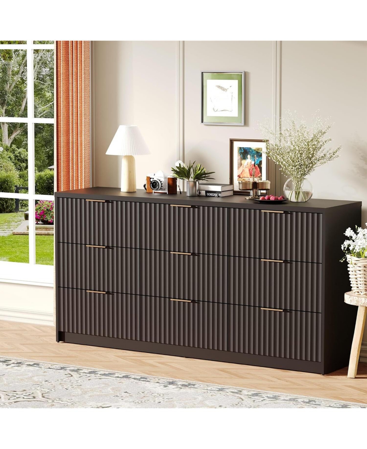 Click here for gaomon 9 Drawer Dresser for Bedroom Storage  Moder... prices