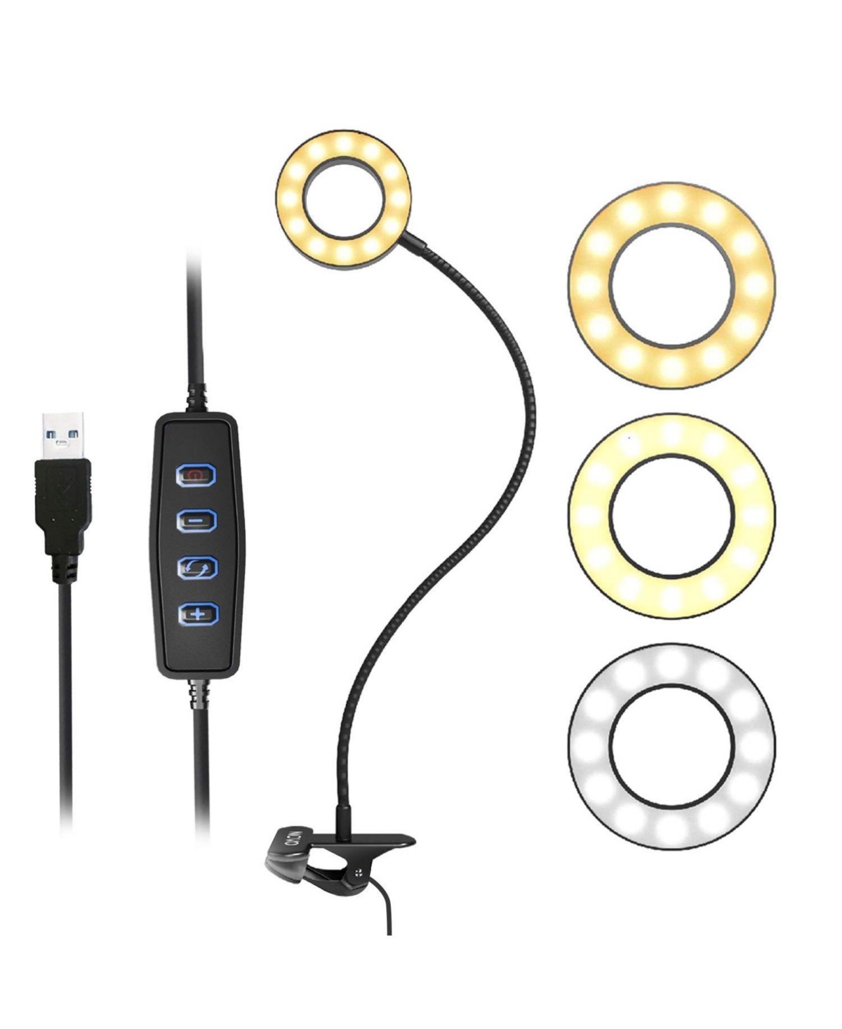 Click here for Movo Vgc-1 Flexible Selfie Ring Light - Adjustable... prices