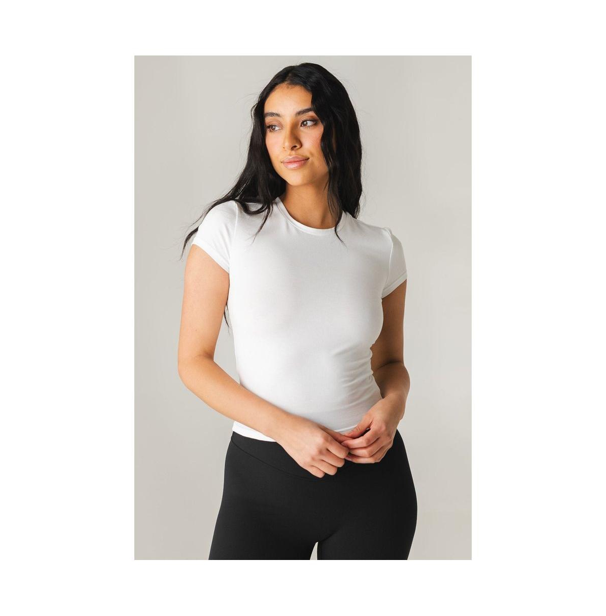 Click here for Vitality Womens Basis Full Tee - Snow prices