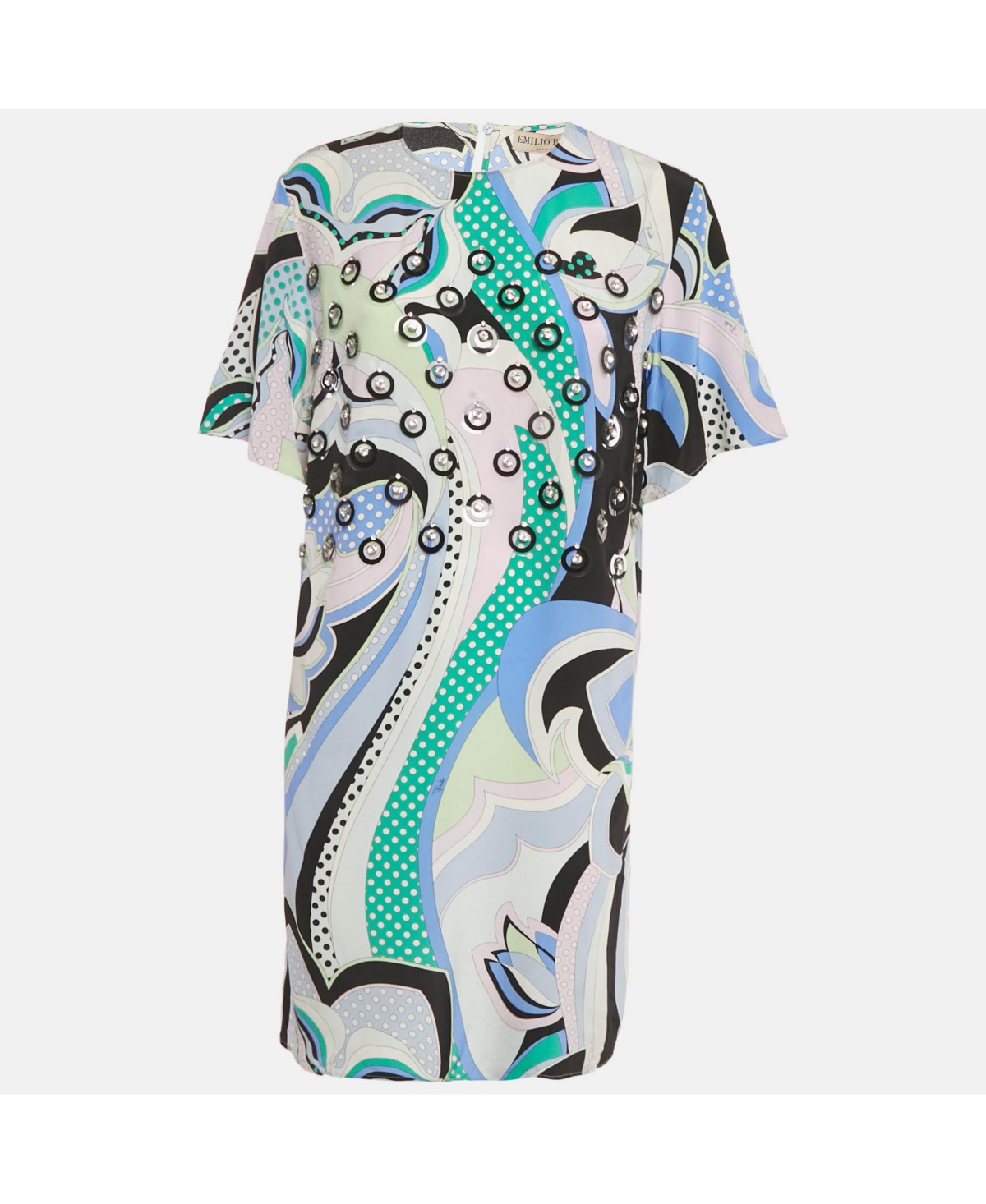 Click here for Pre-Owned Emilio Pucci Womens Multicolor Printed &... prices