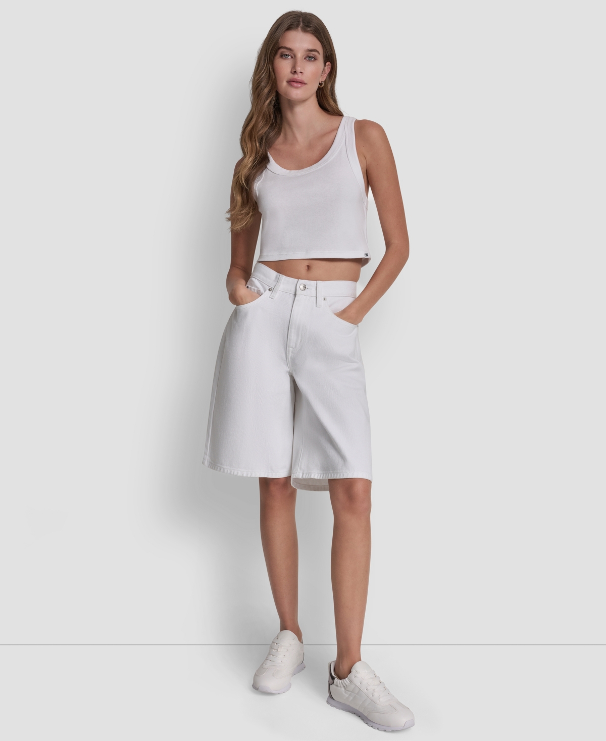 Click here for Dkny Jeans Womens High Rise Relaxed Cotton Denim B... prices