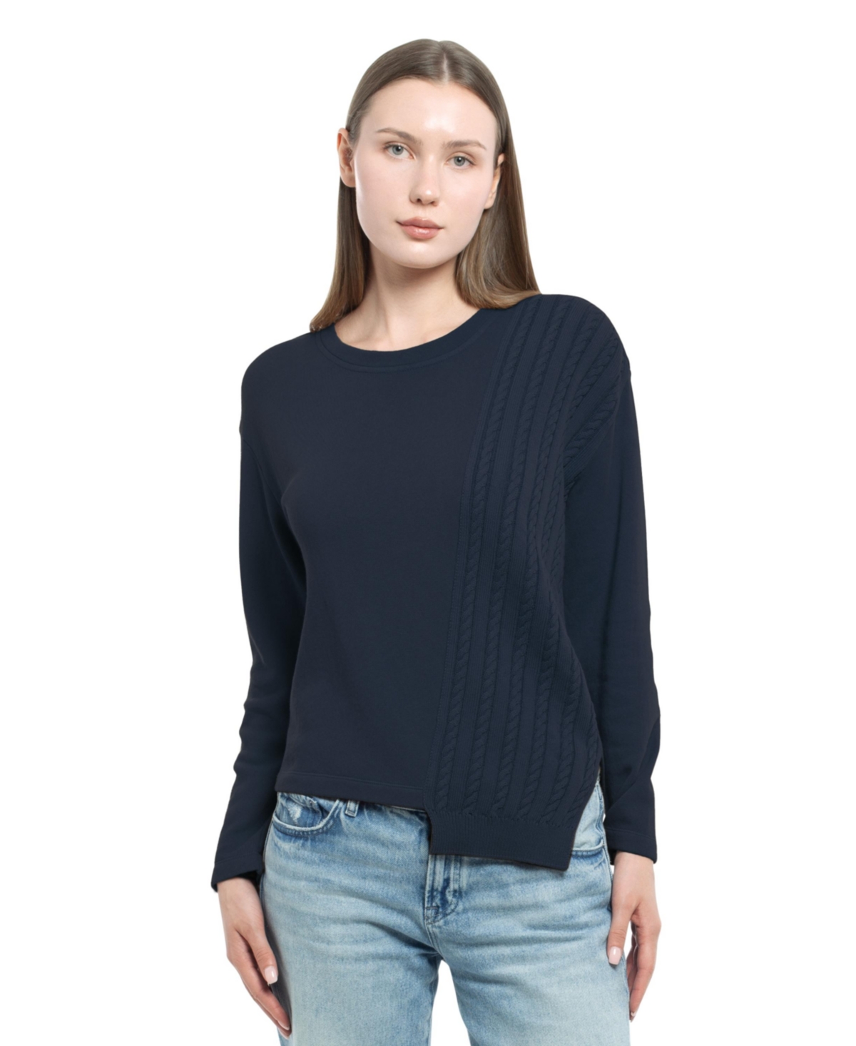Click here for Wilt Clothing Womens Round Neck Sweatshirt - Peaco... prices