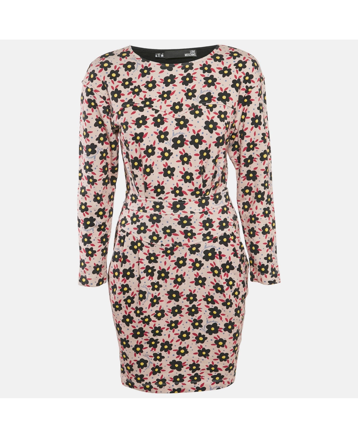 Click here for Pre-Owned Love Moschino Womens Pink Floral Print C... prices