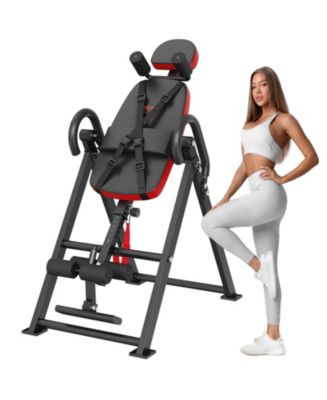 Mecale Inversion Table, Heavy-Duty Back Stretcher with 300 lb Capacity ...