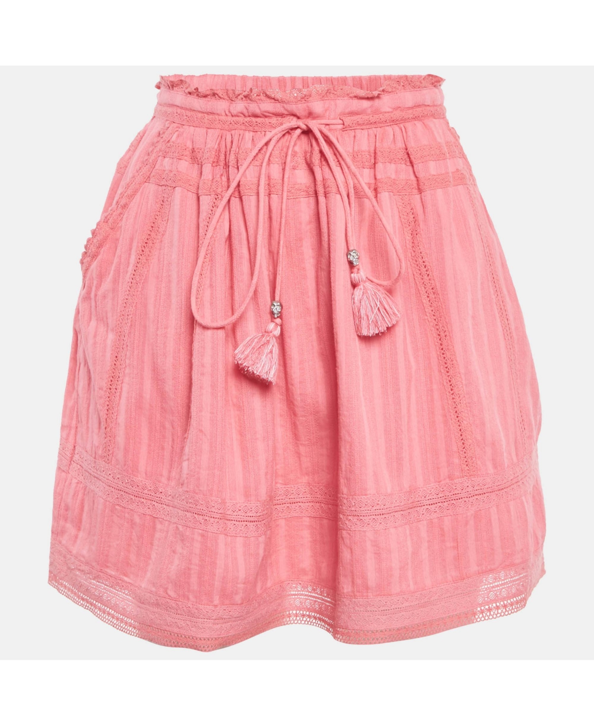 Click here for Pre-Owned Zadig & Voltaire Womens Pink Cotton Lace... prices