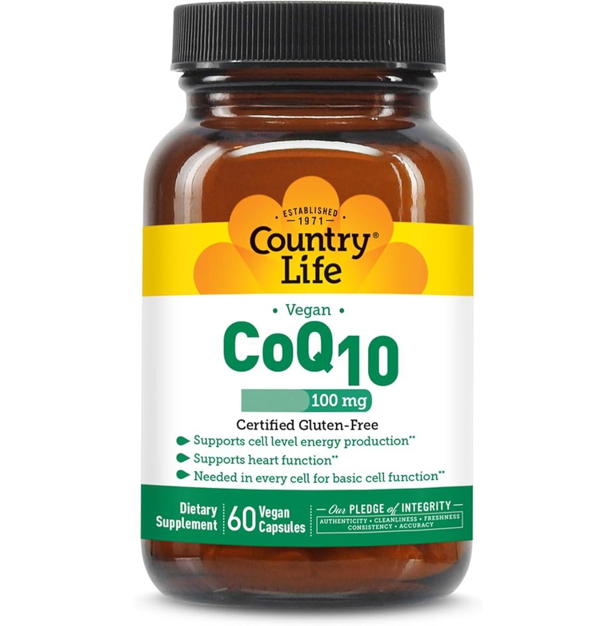 Click here for Country Life Mega Q-Gel  100 mg  60 Softgels prices