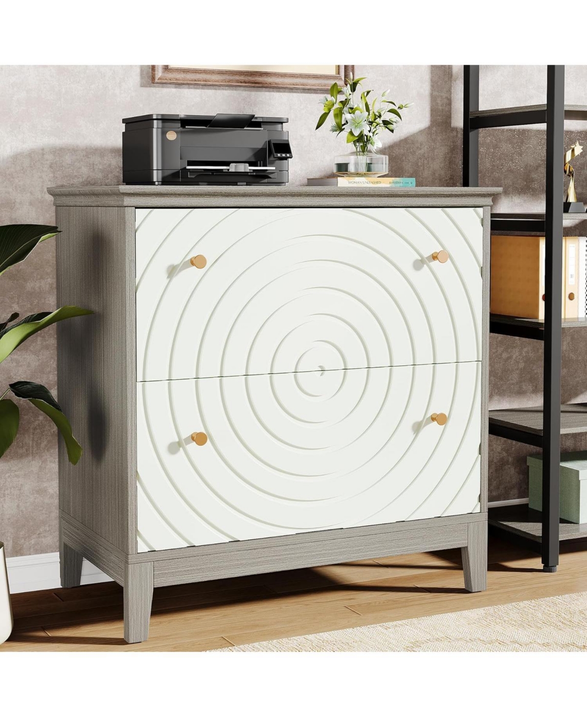 Click here for Tribesigns Large 2-Drawer Wooden Modern Lateral Fi... prices