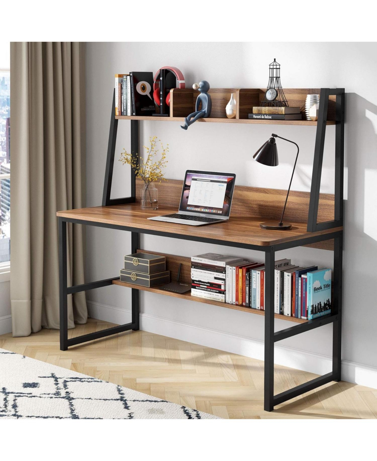 Click here for Tribesigns Computer Desk  47 inch Office Desk with... prices