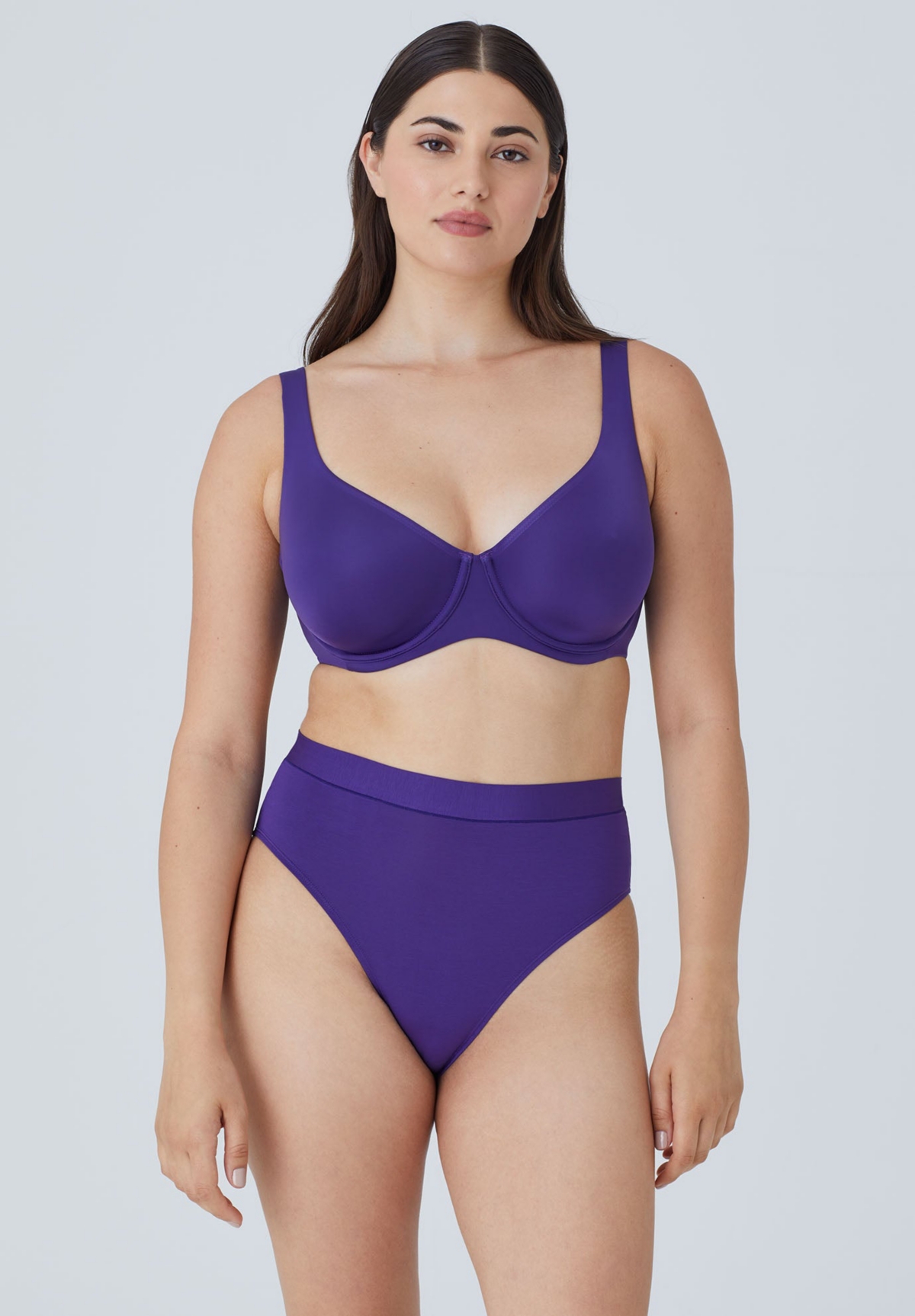 Click here for Cuup Womens The Scoop - Micro Bra - Violet prices