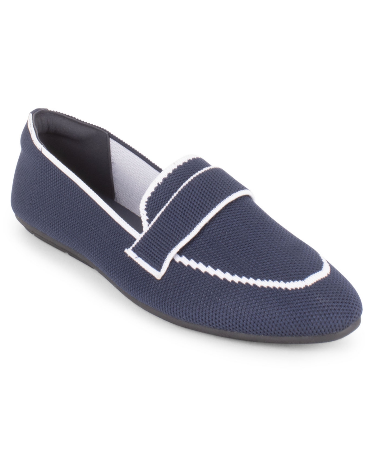 Click here for Tahari Womens Stockholm Slip-On Loafers - Navy/Whi... prices