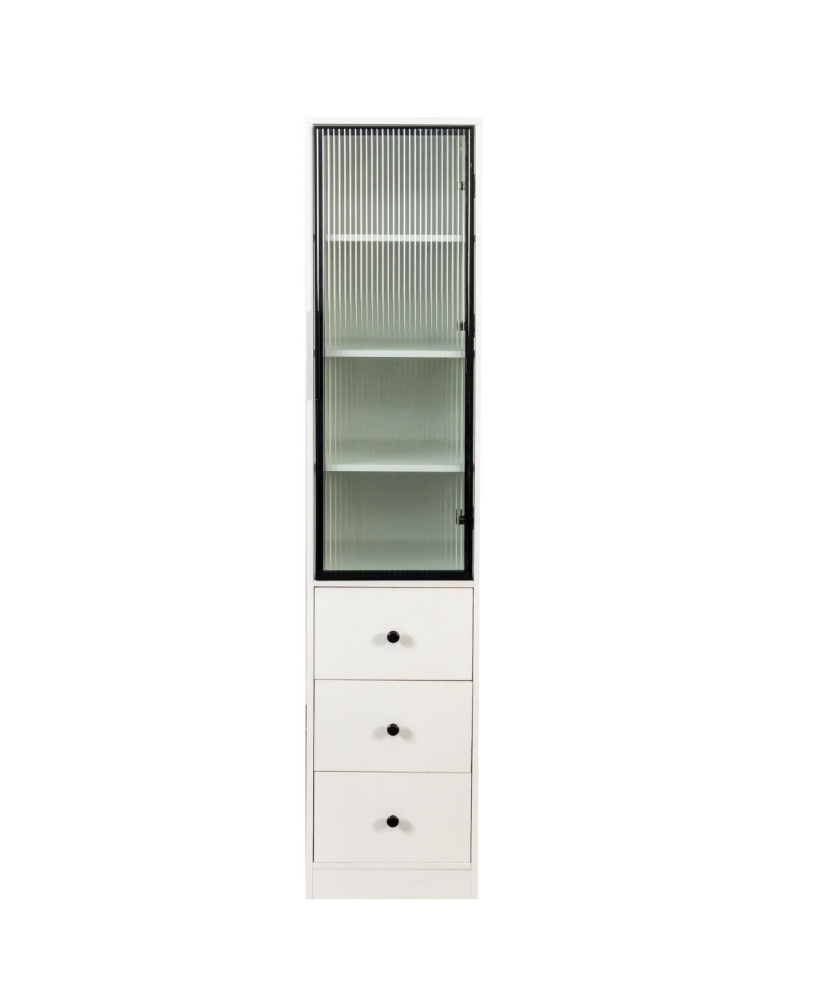 Click here for 70.87" Tall Storage Cabinet with 1 glass Door... prices