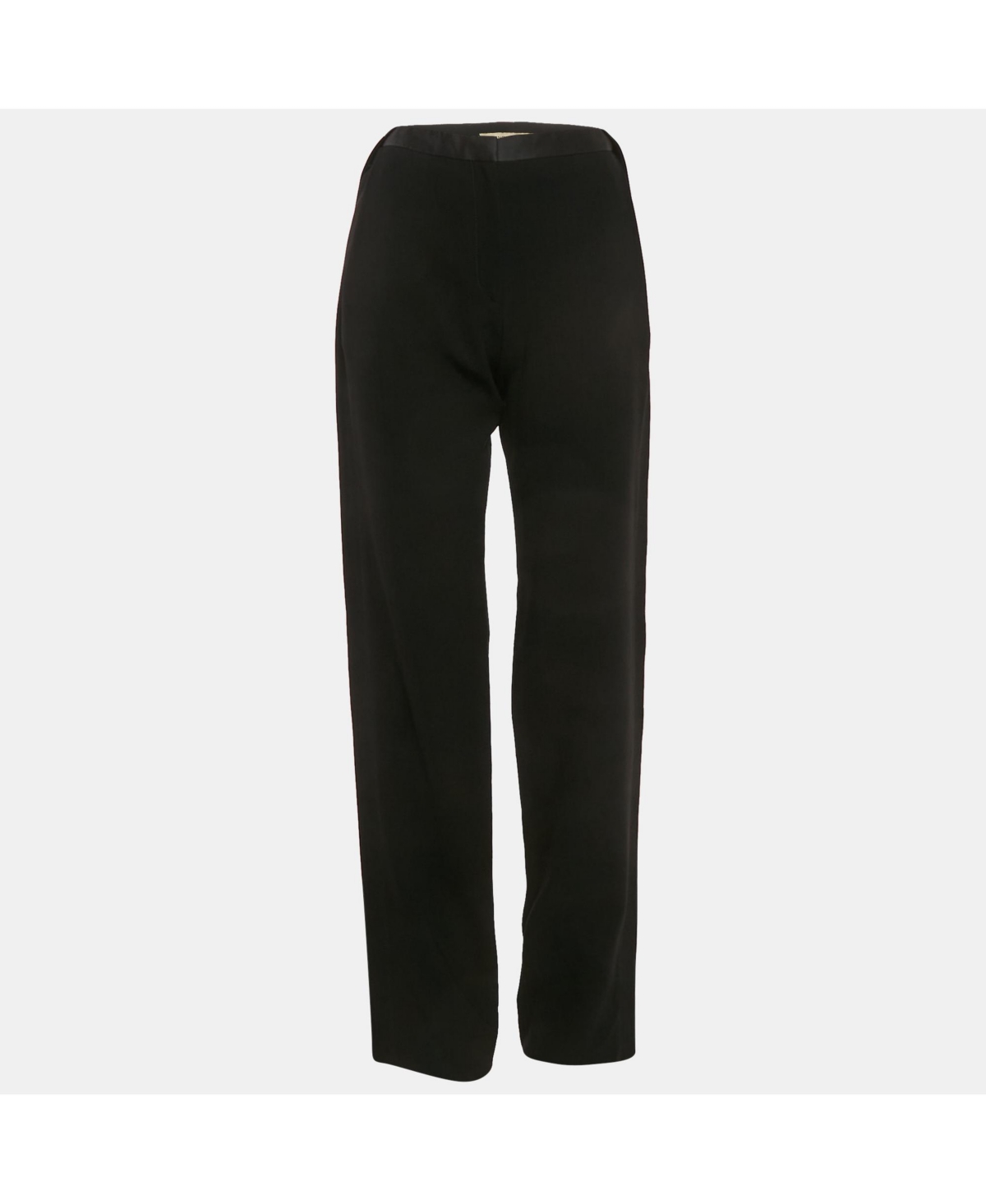 Click here for Pre-Owned Balenciaga Womens Crepe Trousers - Black prices