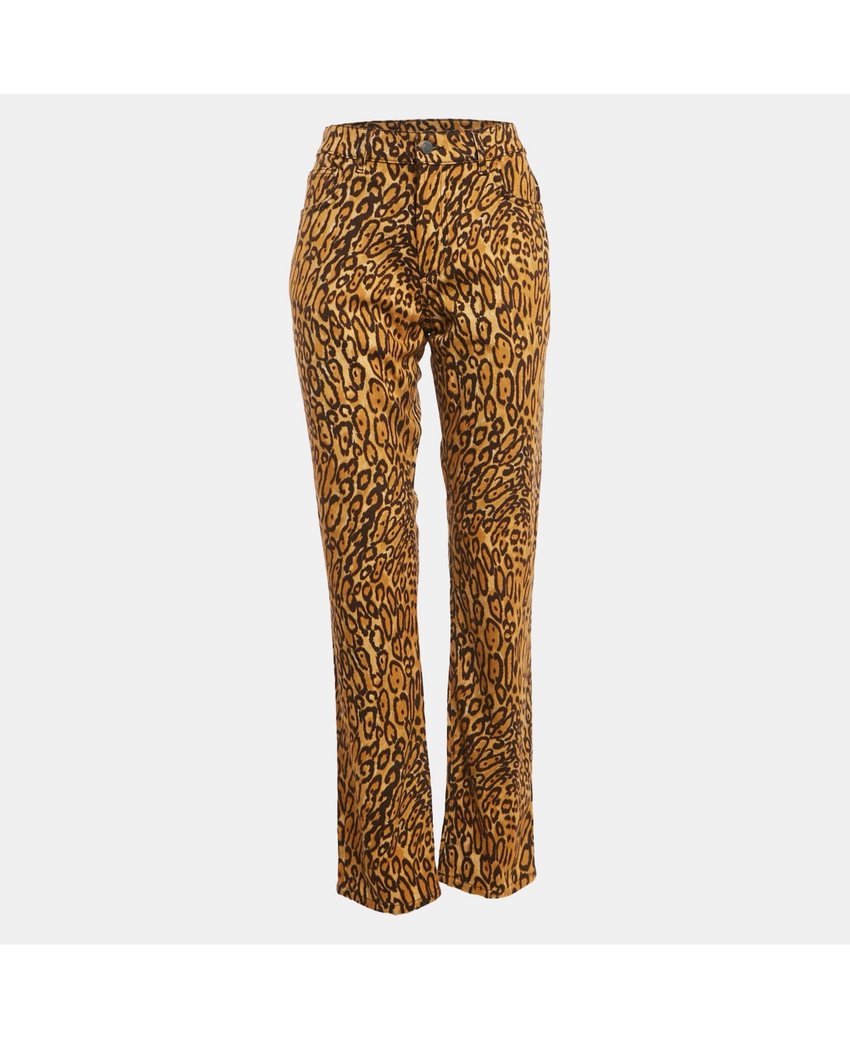Click here for Pre-Owned Moschino Womens Couture Leopard Print Co... prices