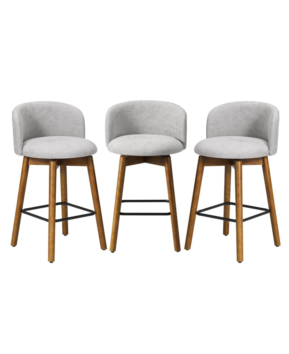 Click here for WestinTrends Modern Chenille Upholstered 26"... prices