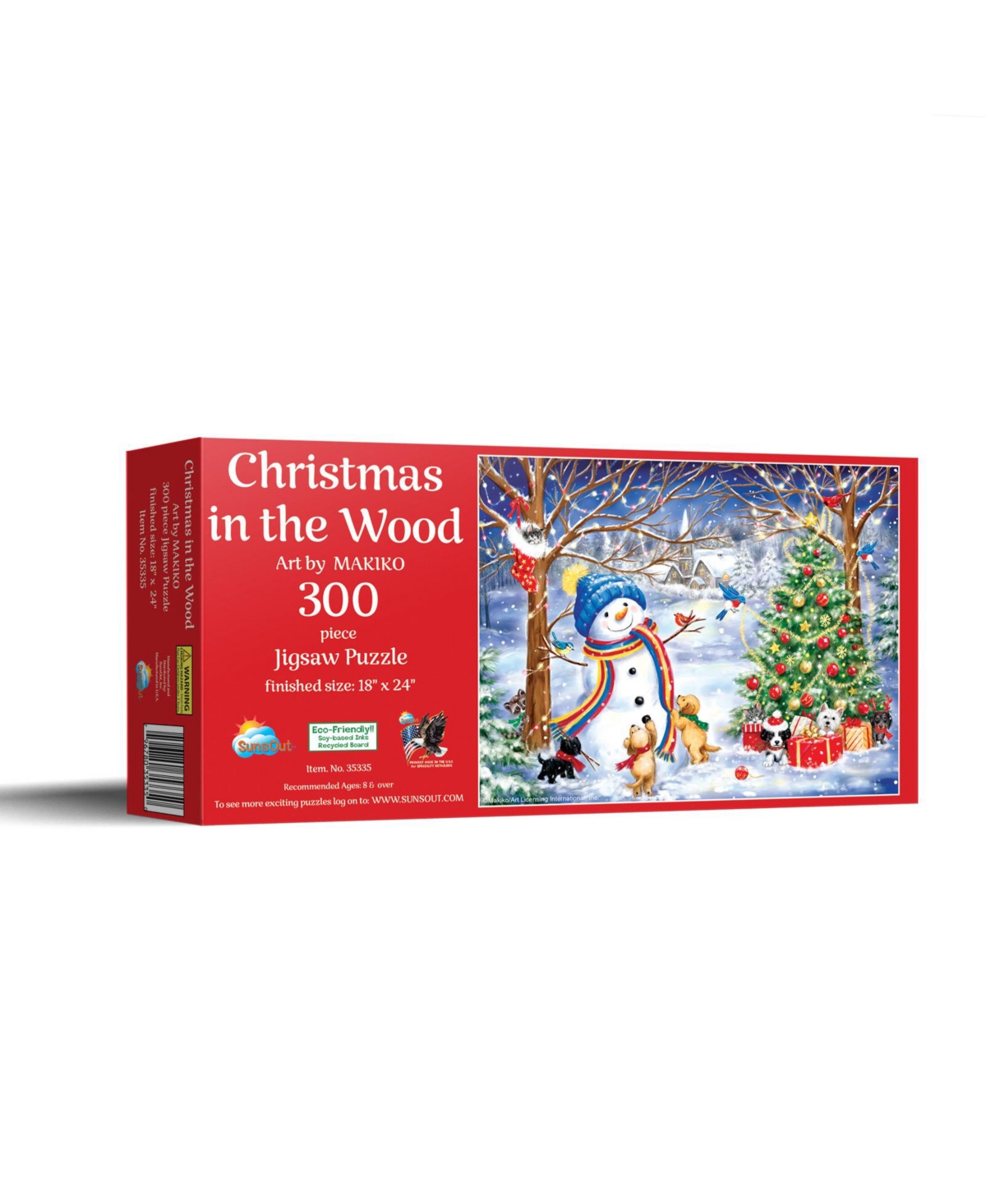 Click here for SunsOut Christmas in the Wood 300 piece Jigsaw Puz... prices