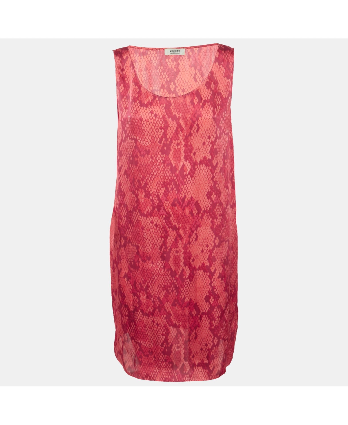 Click here for Pre-Owned Moschino Womens Cheap And Chic Red Print... prices