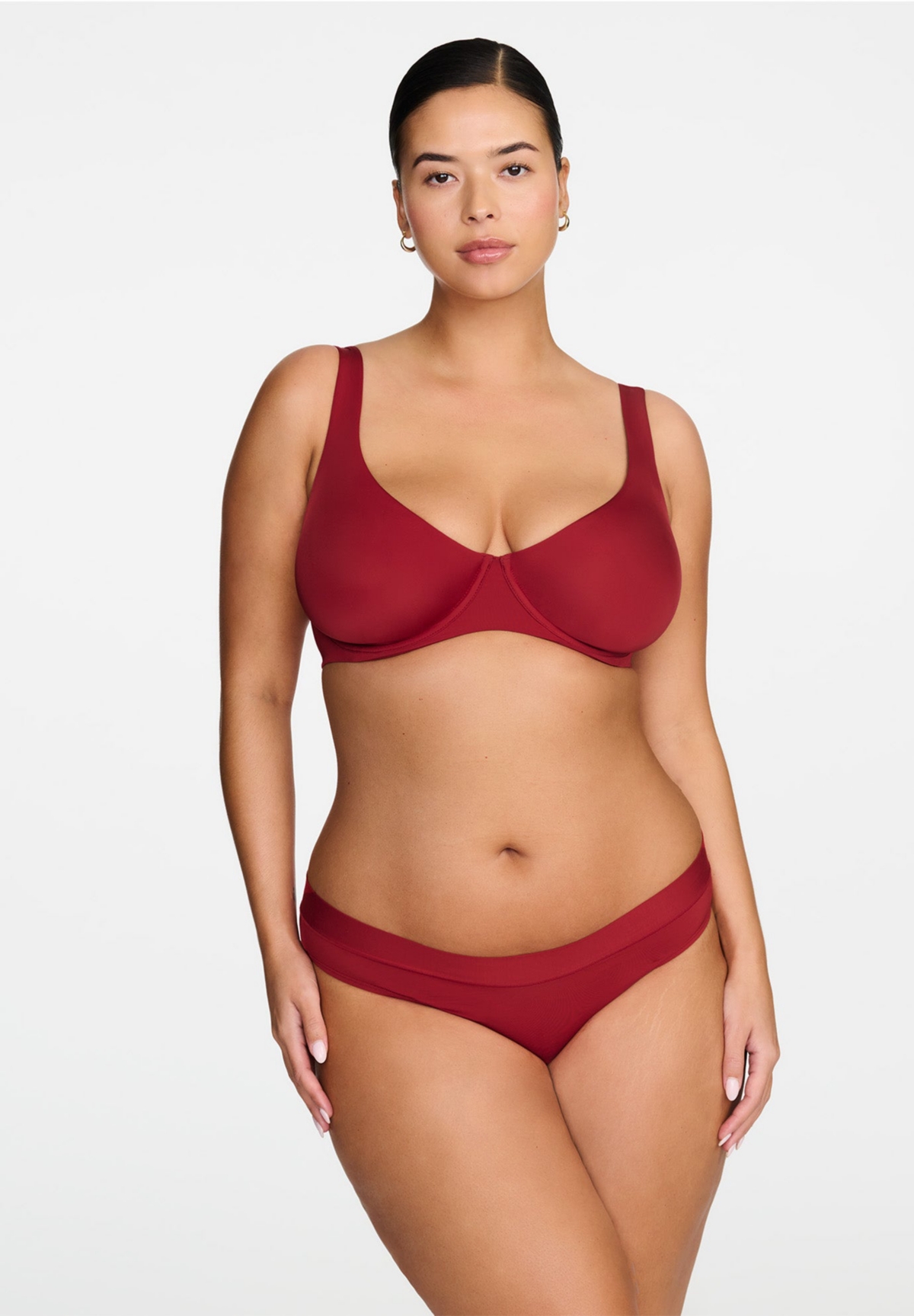 Click here for Cuup Womens The Scoop - Micro Bra - Scarlet prices