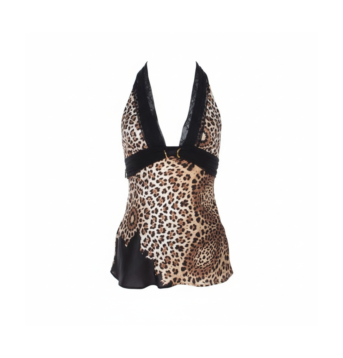 Click here for Pre-Owned Roberto Cavalli Womens Silk Tulle Trim H... prices