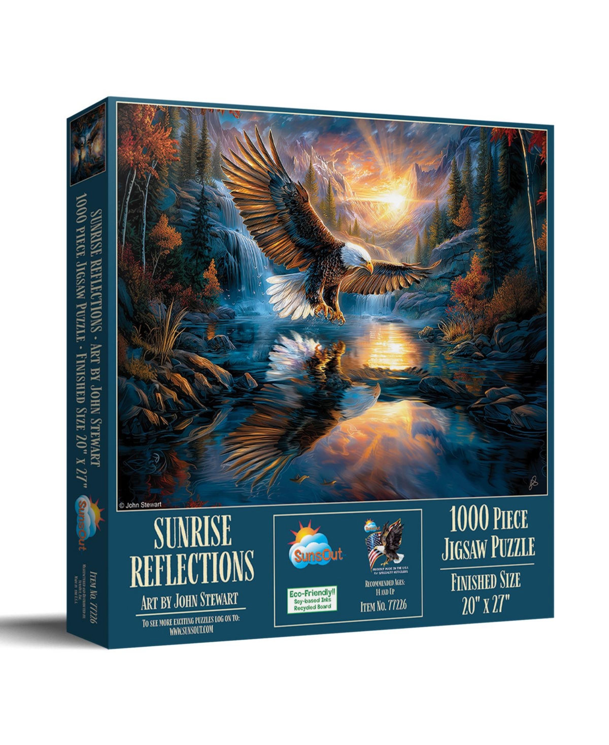 Click here for Sunrise Reflections 1000 piece Jigsaw Puzzle for A... prices