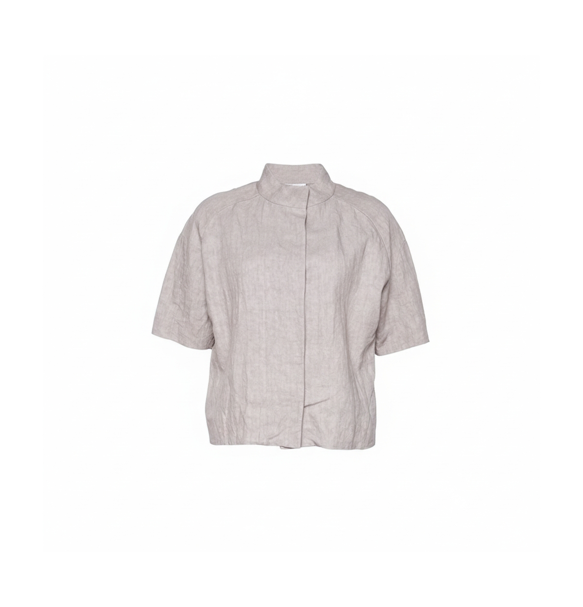 Click here for Pre-Owned Marni Womens Beige Linen Press Button Sh... prices