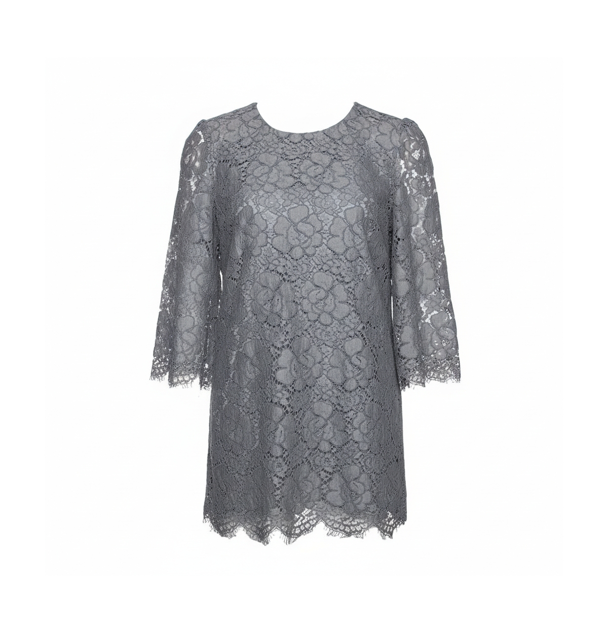 Click here for Pre-Owned Dolce & Gabbana Womens Grey Floral Corde... prices