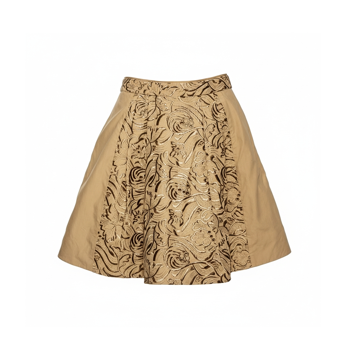 Click here for Pre-Owned Roberto Cavalli Womens Beige Embroidered... prices