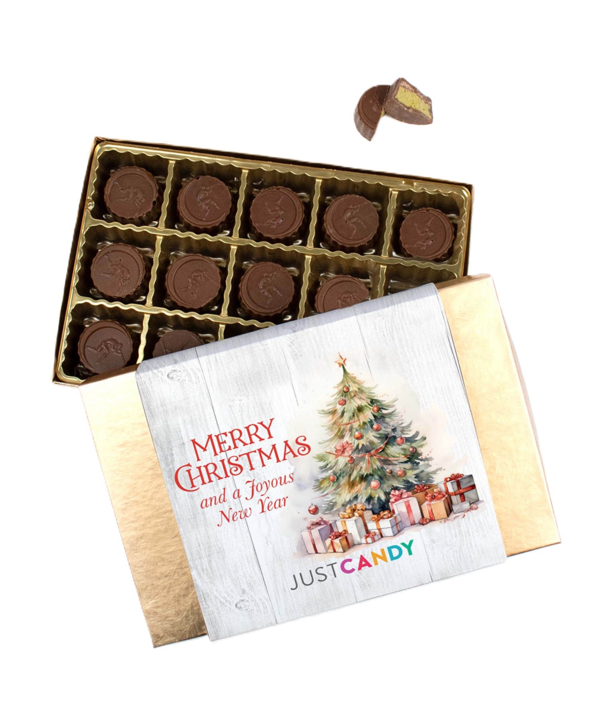 Click here for Just Candy Christmas Tree Dubai Chocolate Truffle... prices