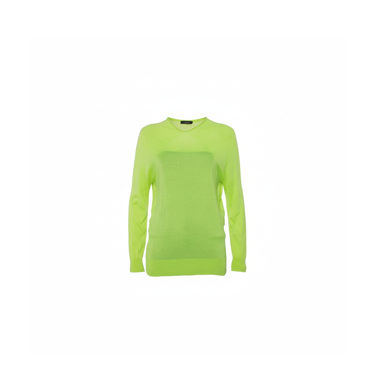 Click here for Pre-Owned Balenciaga Womens Neon Green Cashmere Ov... prices