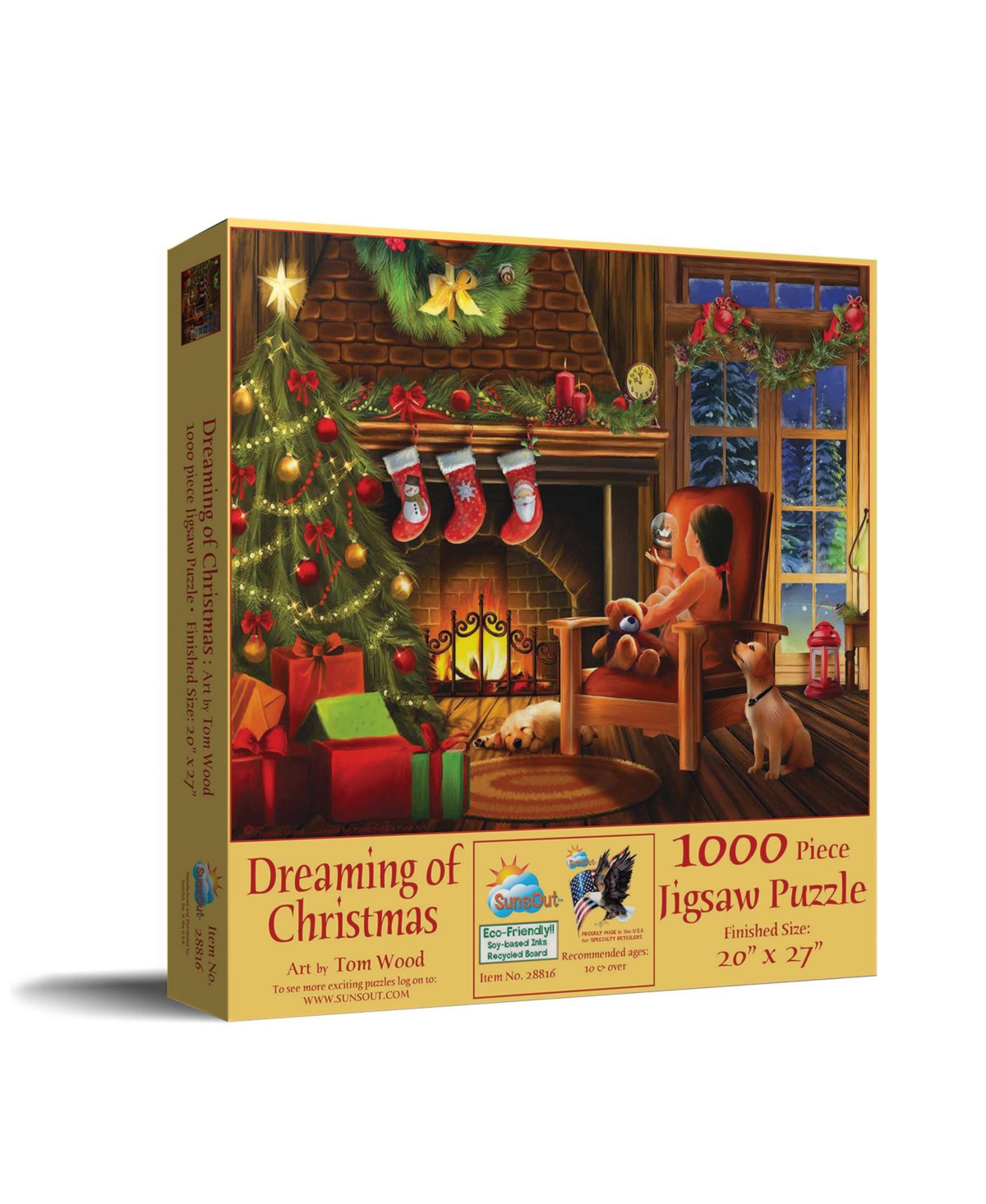 Click here for SunsOut Dreaming of Christmas 1000 piece Jigsaw Pu... prices