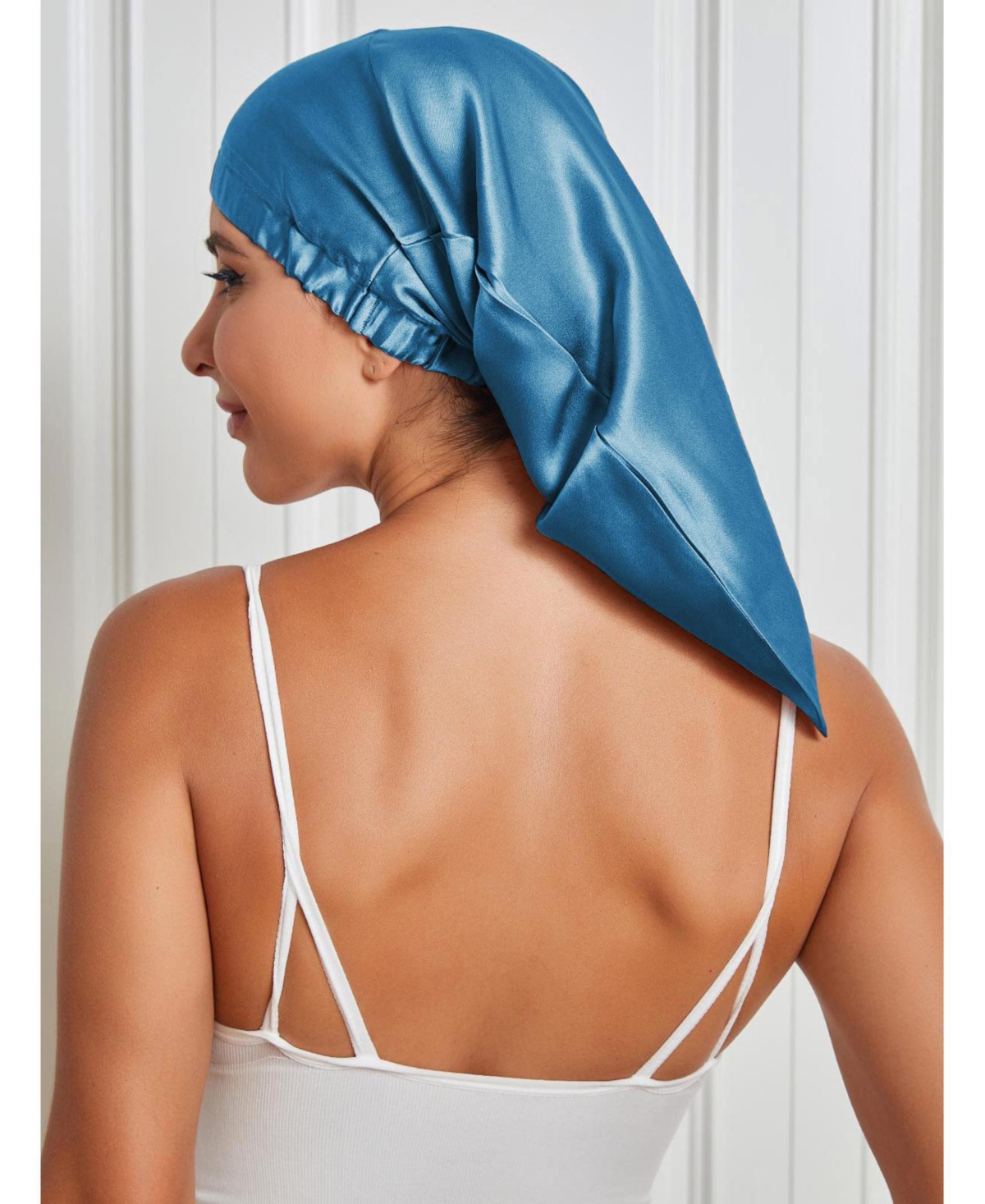 Click here for SilkSilky Pure Silk Elasticated Bonnet prices