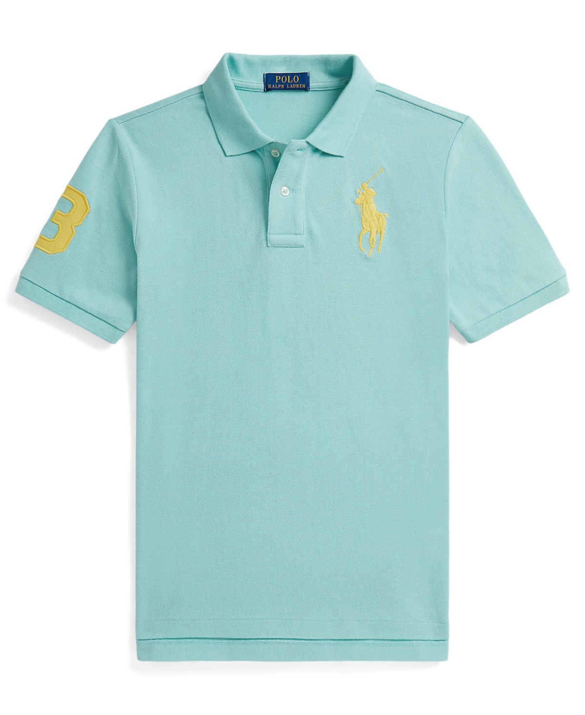 Click here for Polo Ralph Lauren Boys 8-20 Big Pony Cotton Mesh P... prices