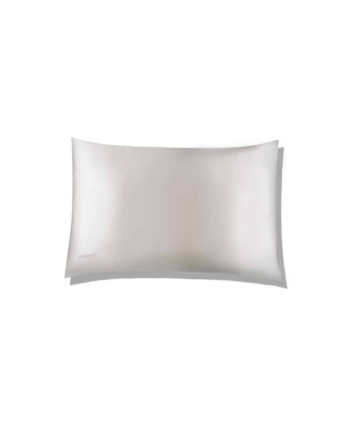 Click here for Drowsy Silk Standard Pillowcase - White prices