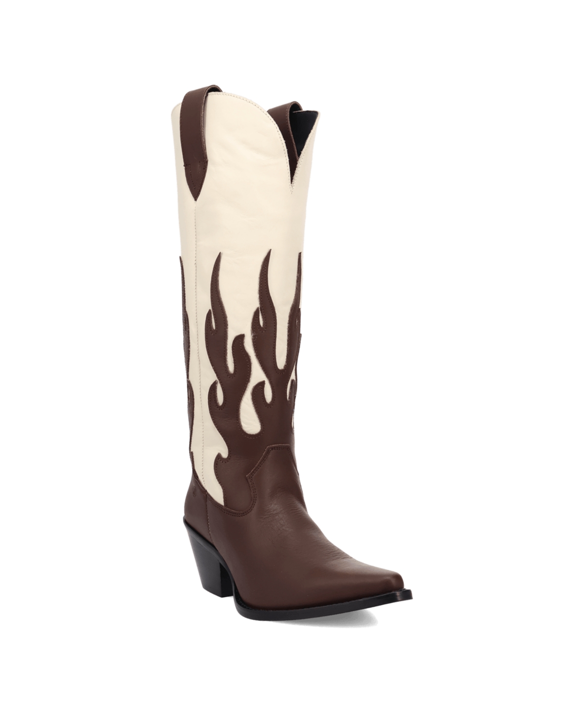 Click here for Dingo Womens Burnin Love Leather Boot - Brown prices