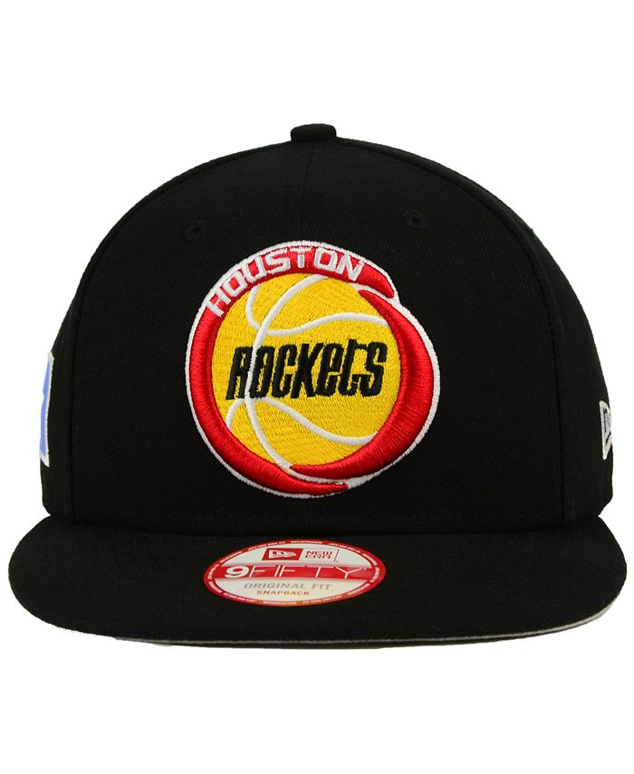 New Era Houston Rockets Flag Stated 9FIFTY Snapback Cap - Macy's