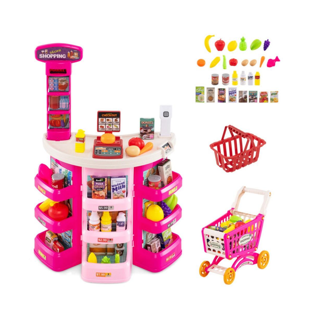 Click here for Hongge Kids Supermarket Playset with 76 Piece Groc... prices