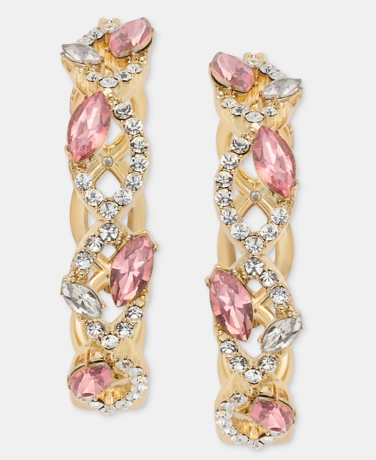 Click here for Givenchy Small Multi-Stone Vine Hoop Earrings  1 -... prices