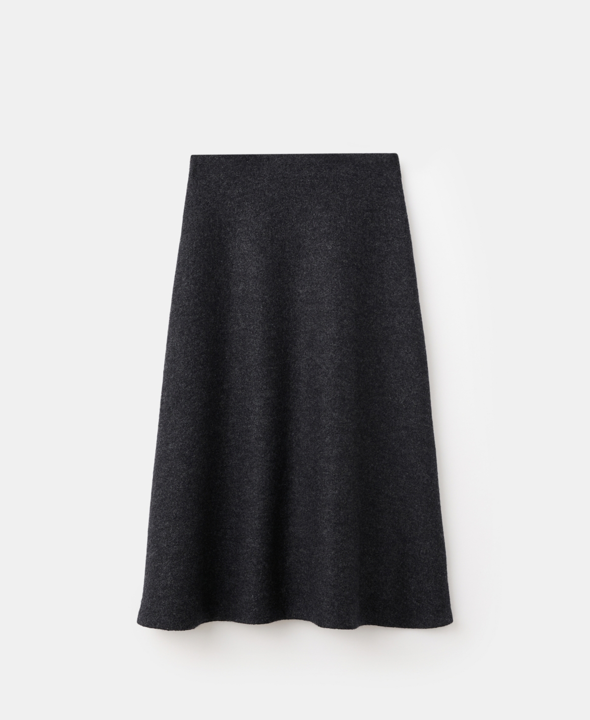 Click here for Mango Womens A-Line Wool Skirt - Gray prices