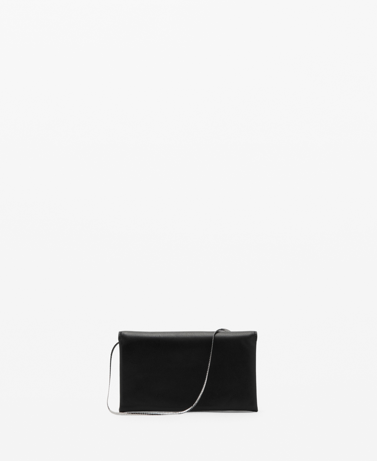 Click here for Mango Womens Leather Chain Shoulder Bag - Black prices