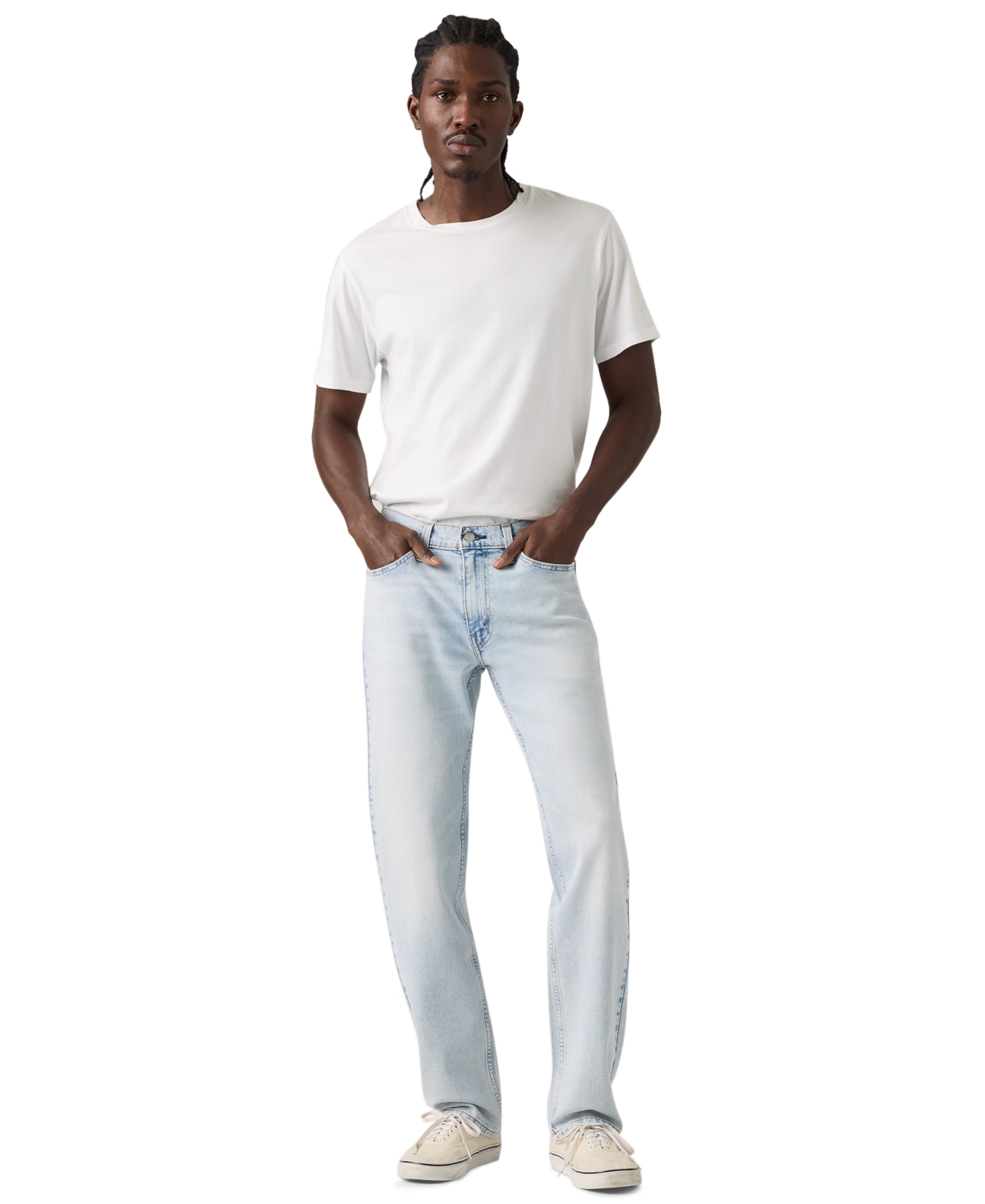 Click here for Levis Mens 514 Straight Fit Jeans - CLEAR MINDED prices