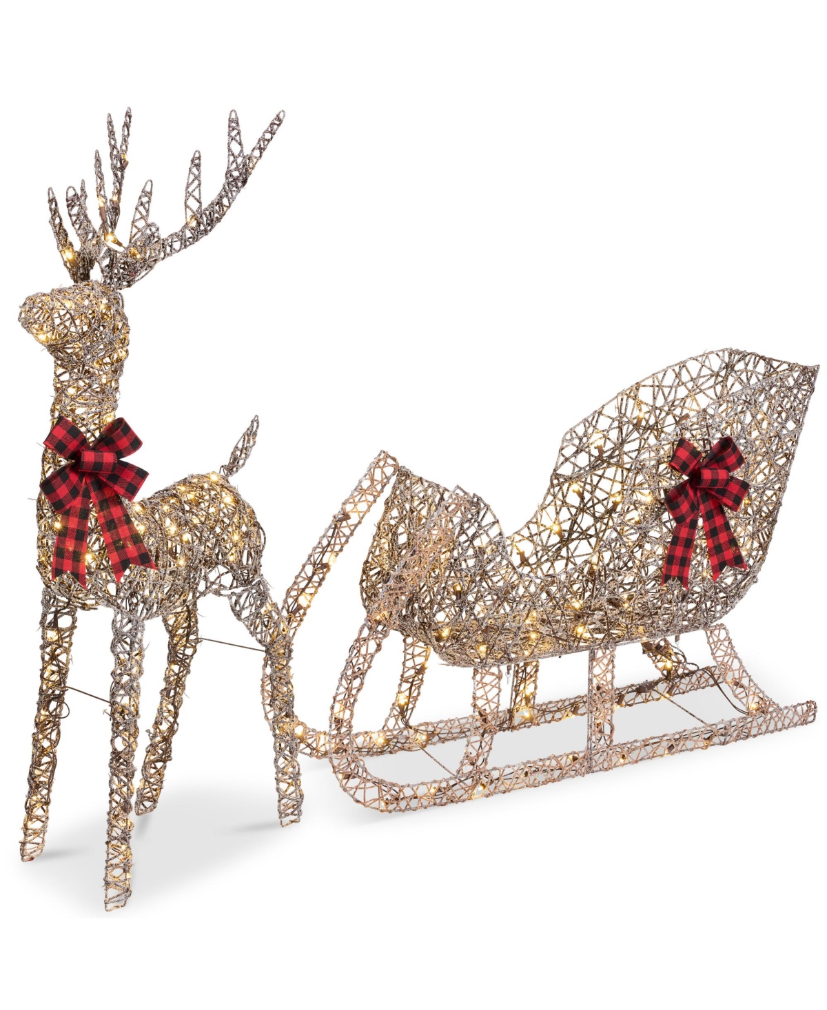 Click here for Best Choice Products Lighted Christmas 4ft Reindee... prices